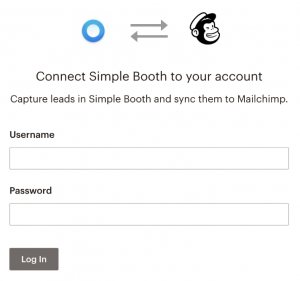 Generate leads from your photo booth with Mailchimp | Simple Booth
