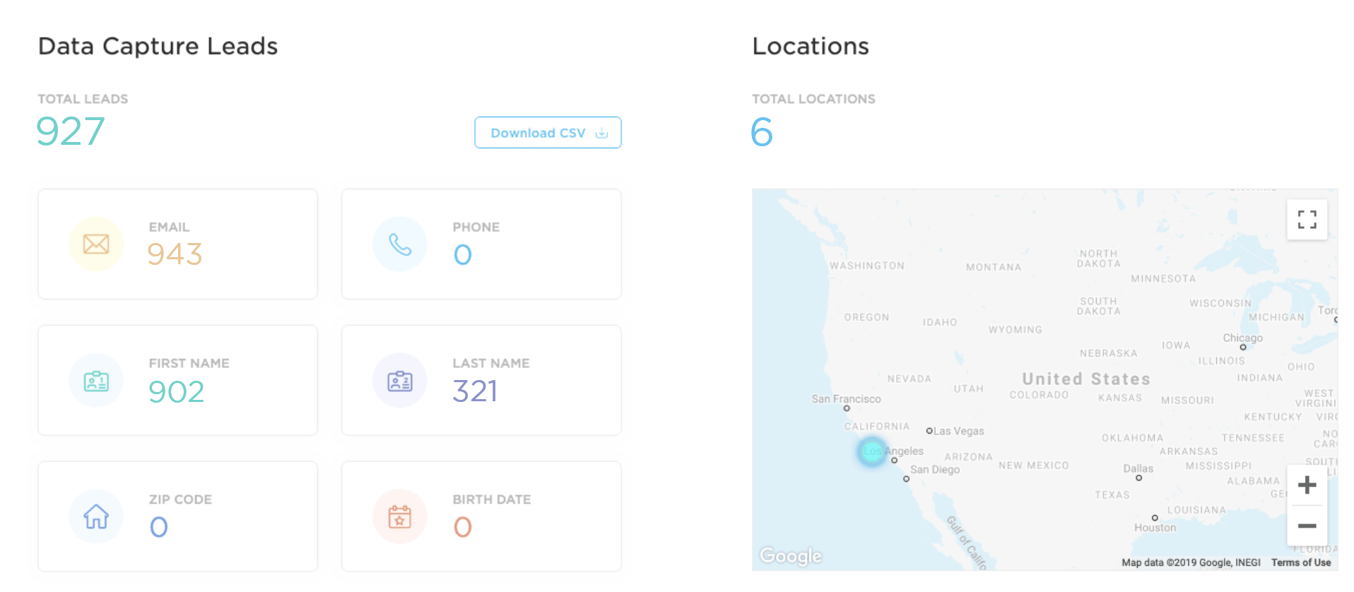 New analytics in the Simple Booth dashboard | Simple Booth