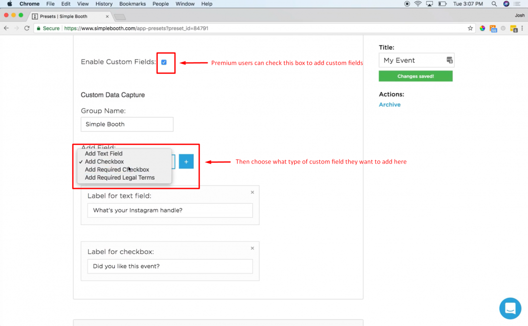 How to Capture Customer Data for Marketing | Simple Booth